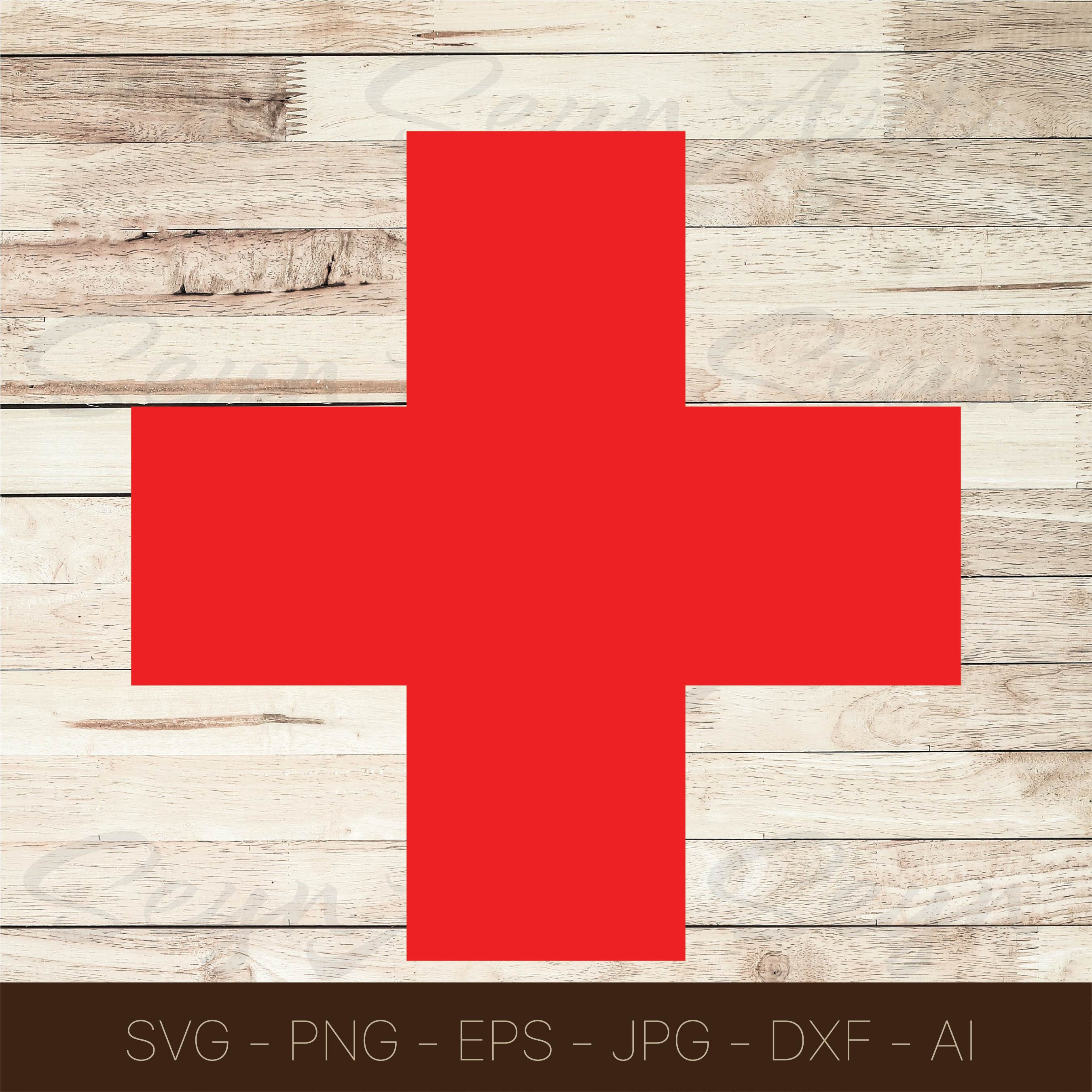 Red Nursing Symbol
