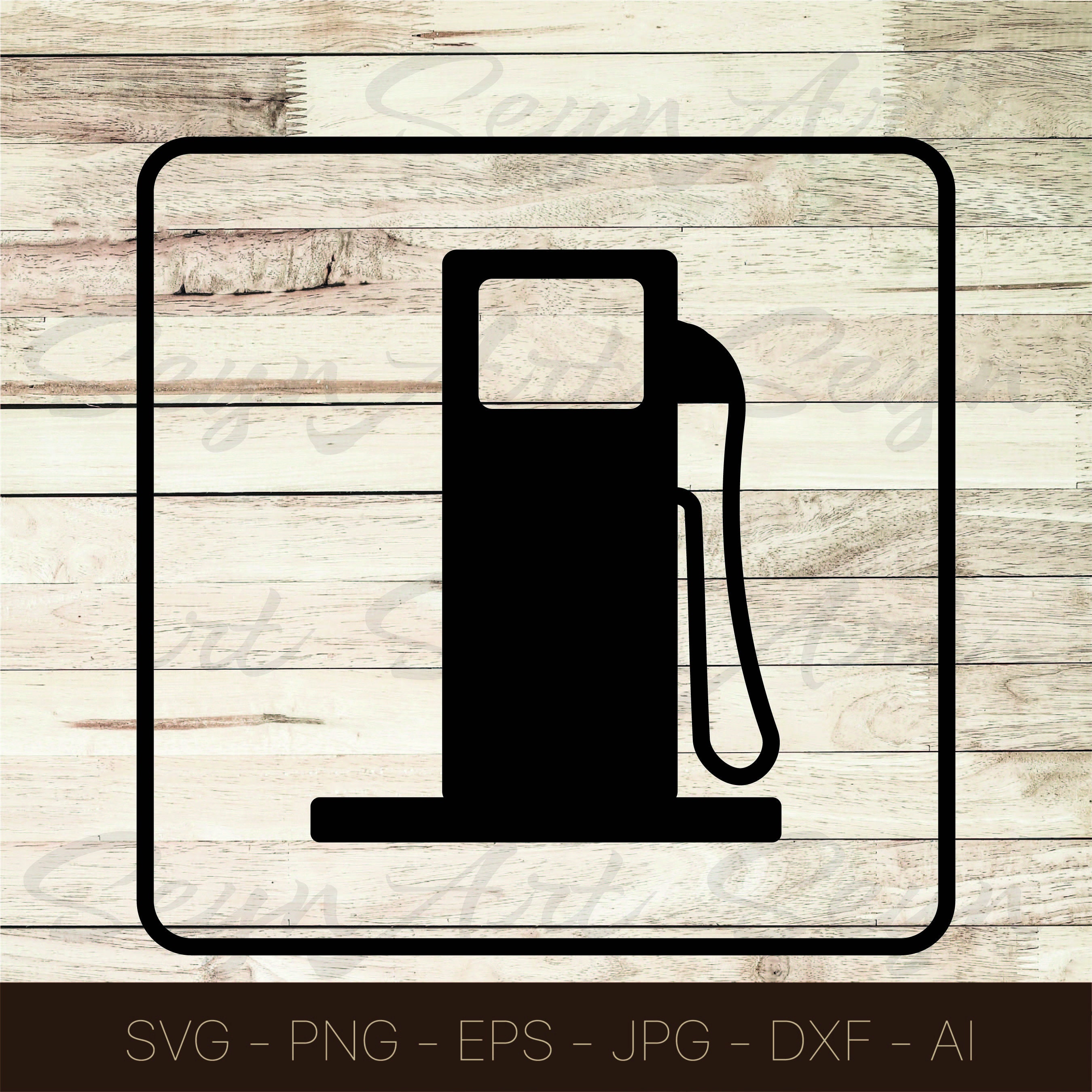 Gas Pump Svg Instant decal Digital Svg Ai Dxf Eps - Etsy