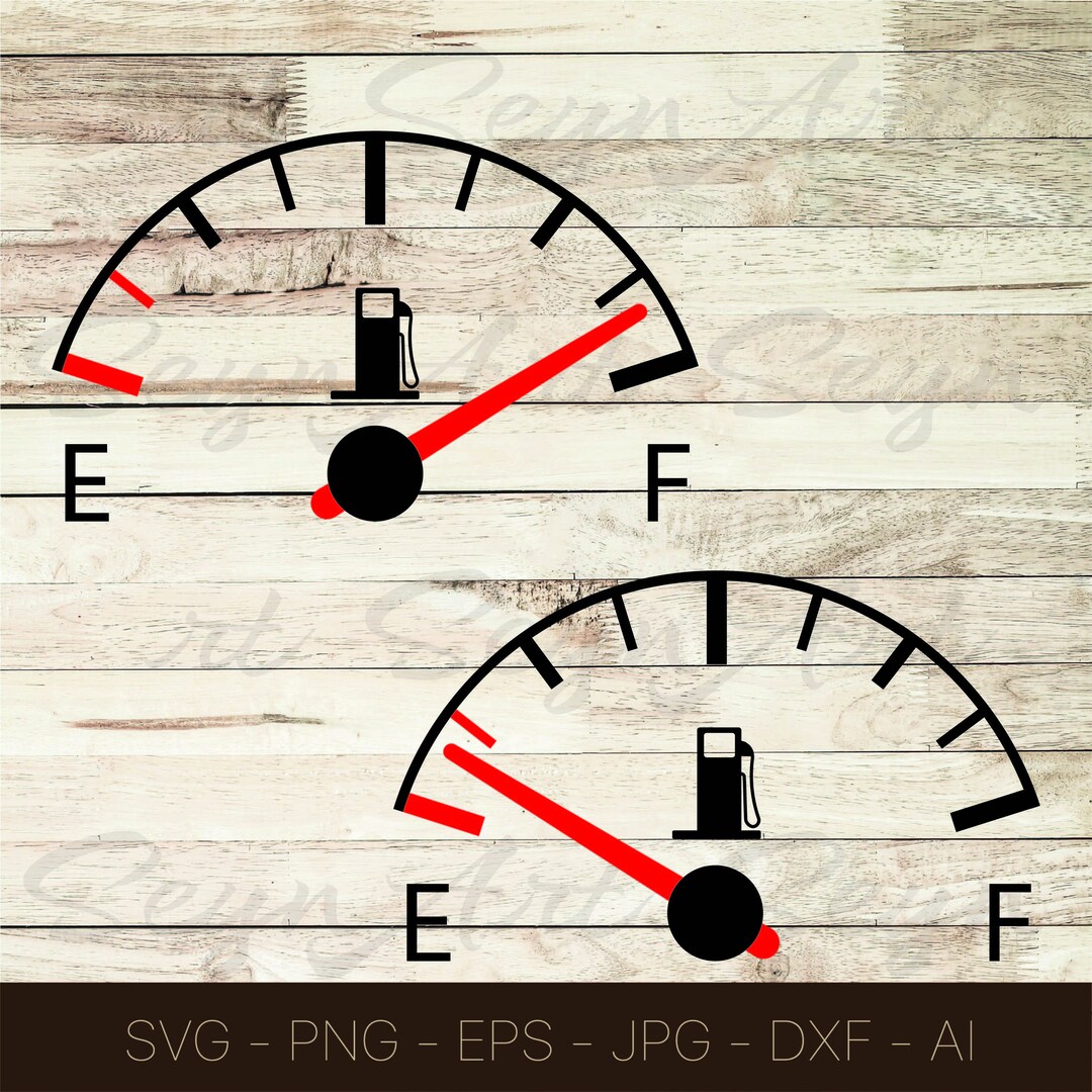 Gas Gauge Svg Instant decal Digital Svg Ai Dxf Eps - Etsy UK