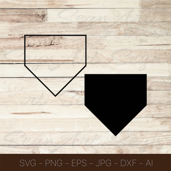 Baseball Home Plate - Etsy