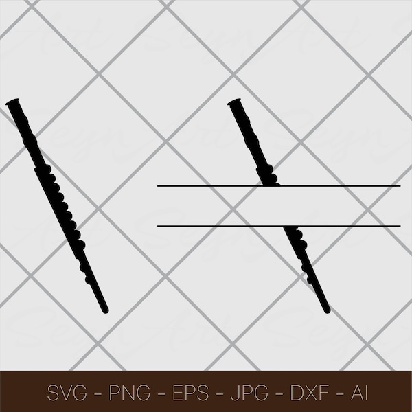 Flute Svg - Etsy