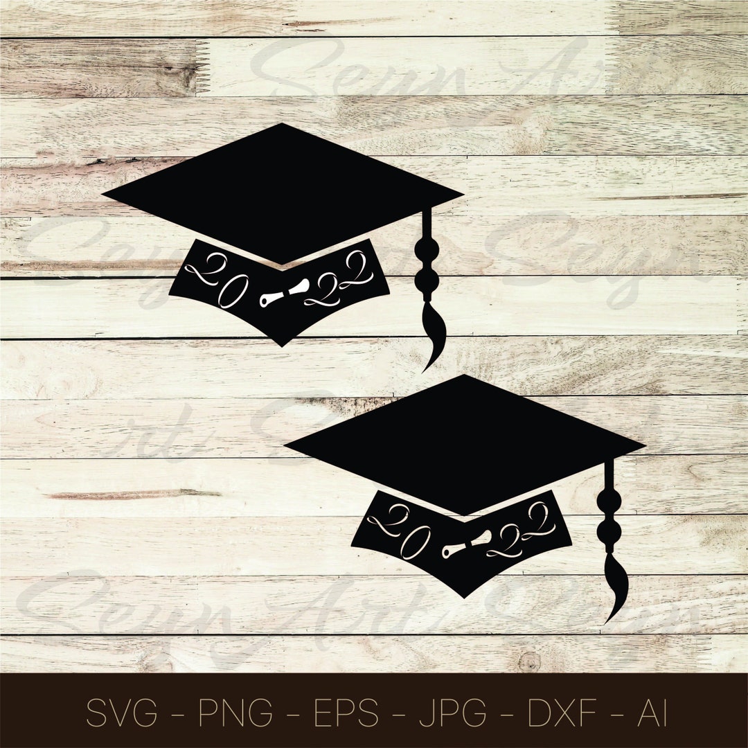 Graduation Cap SVG grad cap svg art clipart Cricut - Etsy España