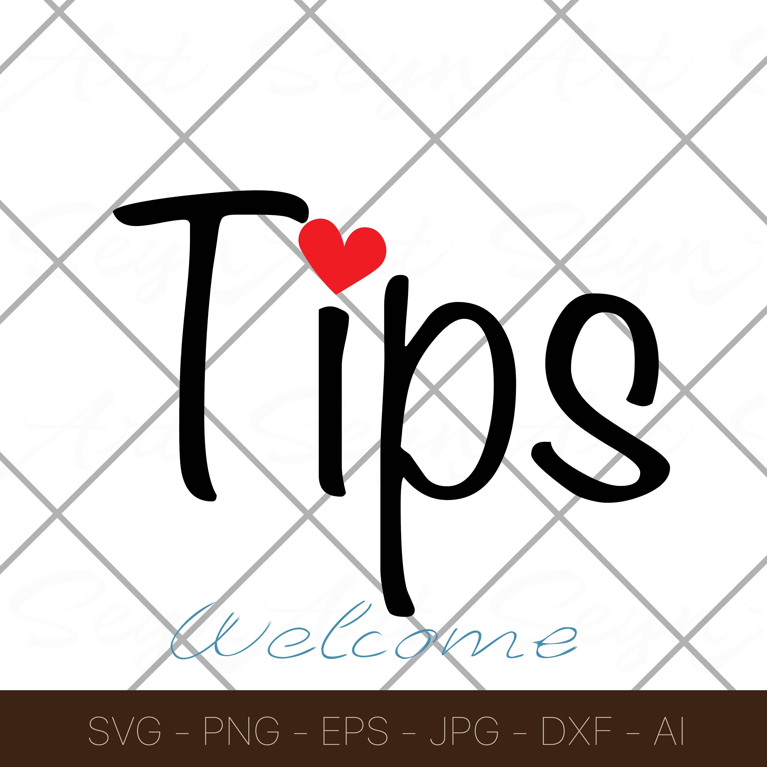 Tips Svg Png Digital Download Svg Ai Dxf Eps Png and - Etsy