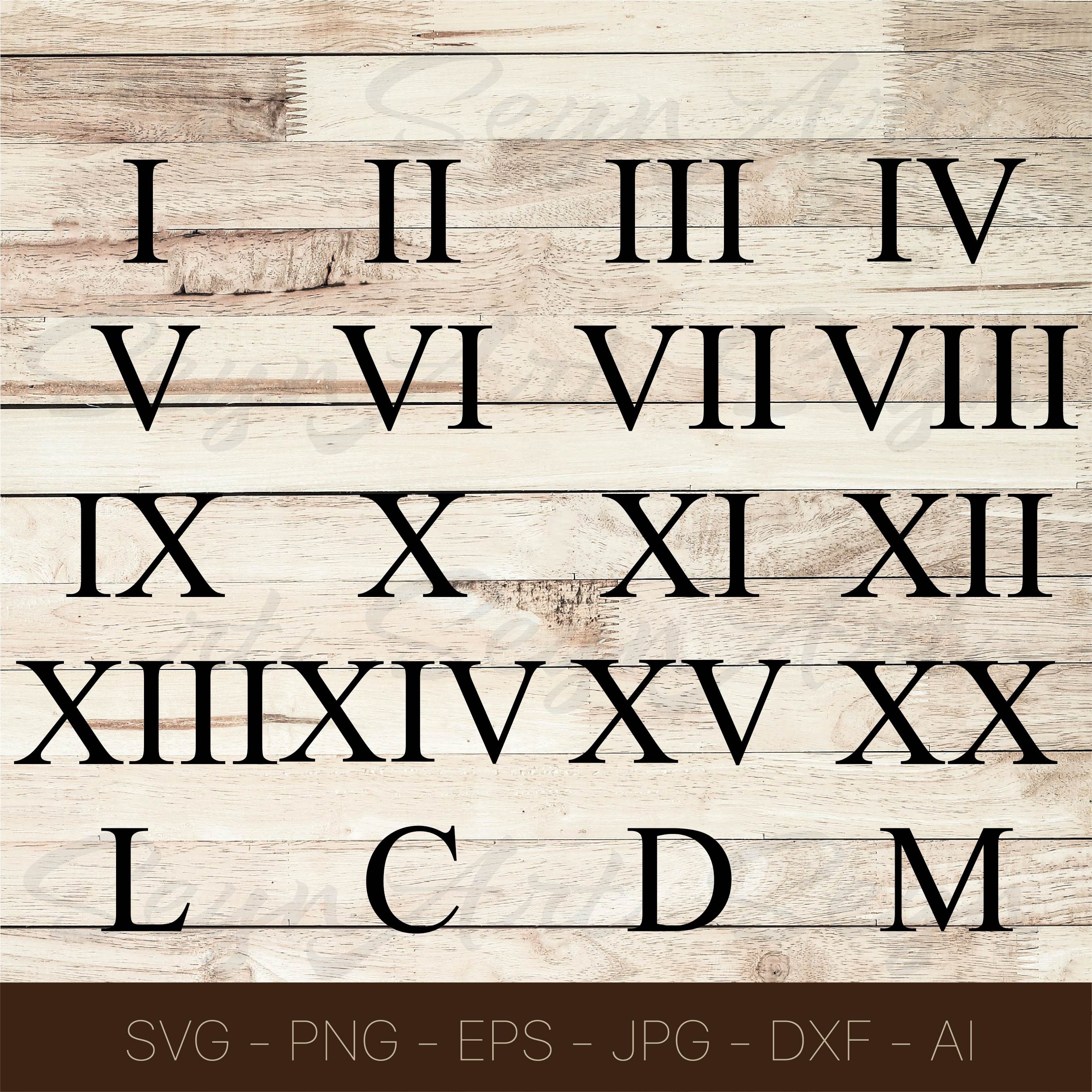 Cool Roman Numeral Fonts