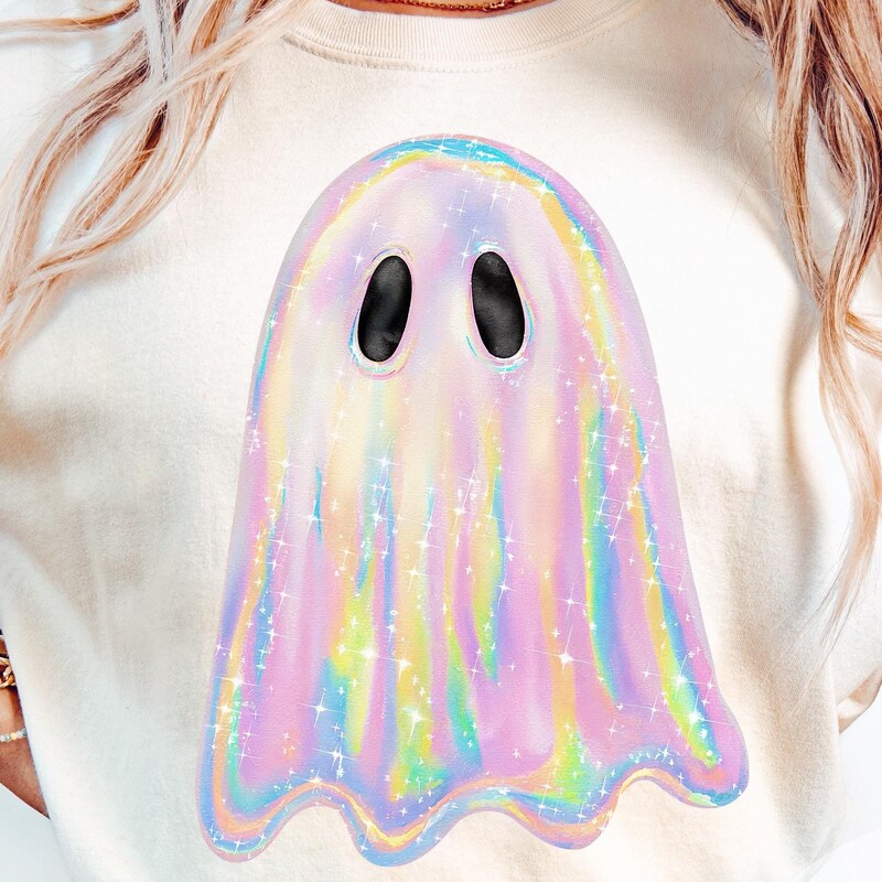Glitter Shimmer Ghost - Etsy