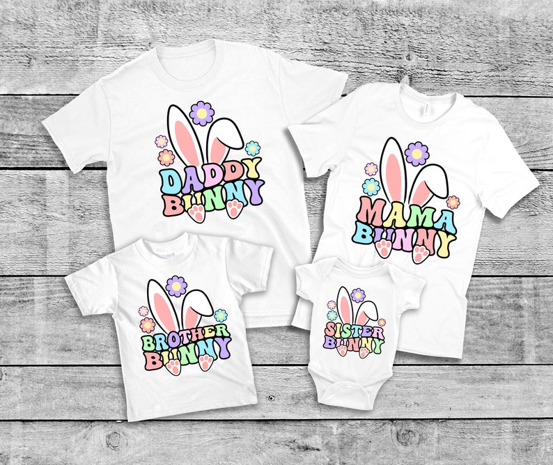 Family Bunny PNG Bundle Easter Bundle PNG Mama Bunny Daddy - Etsy