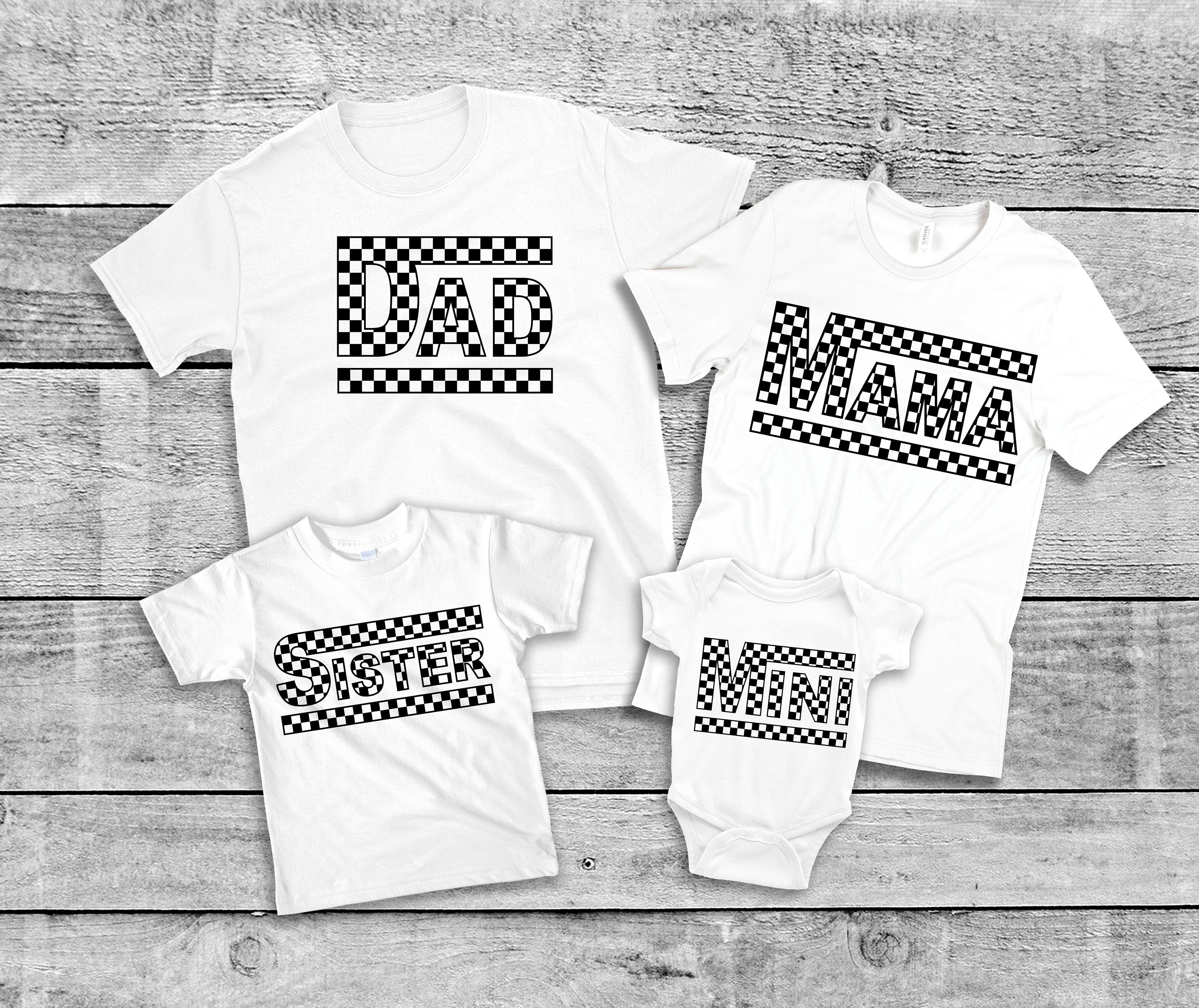 Paquete SVG PNG de familia a cuadros, paquete a cuadros, SVG a cuadros ...