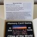 Memory Card Game Cities of the World for Kids & Adults 30 Sets / 60 ...