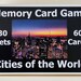 Memory Card Game Cities of the World for Kids & Adults 30 Sets / 60 ...