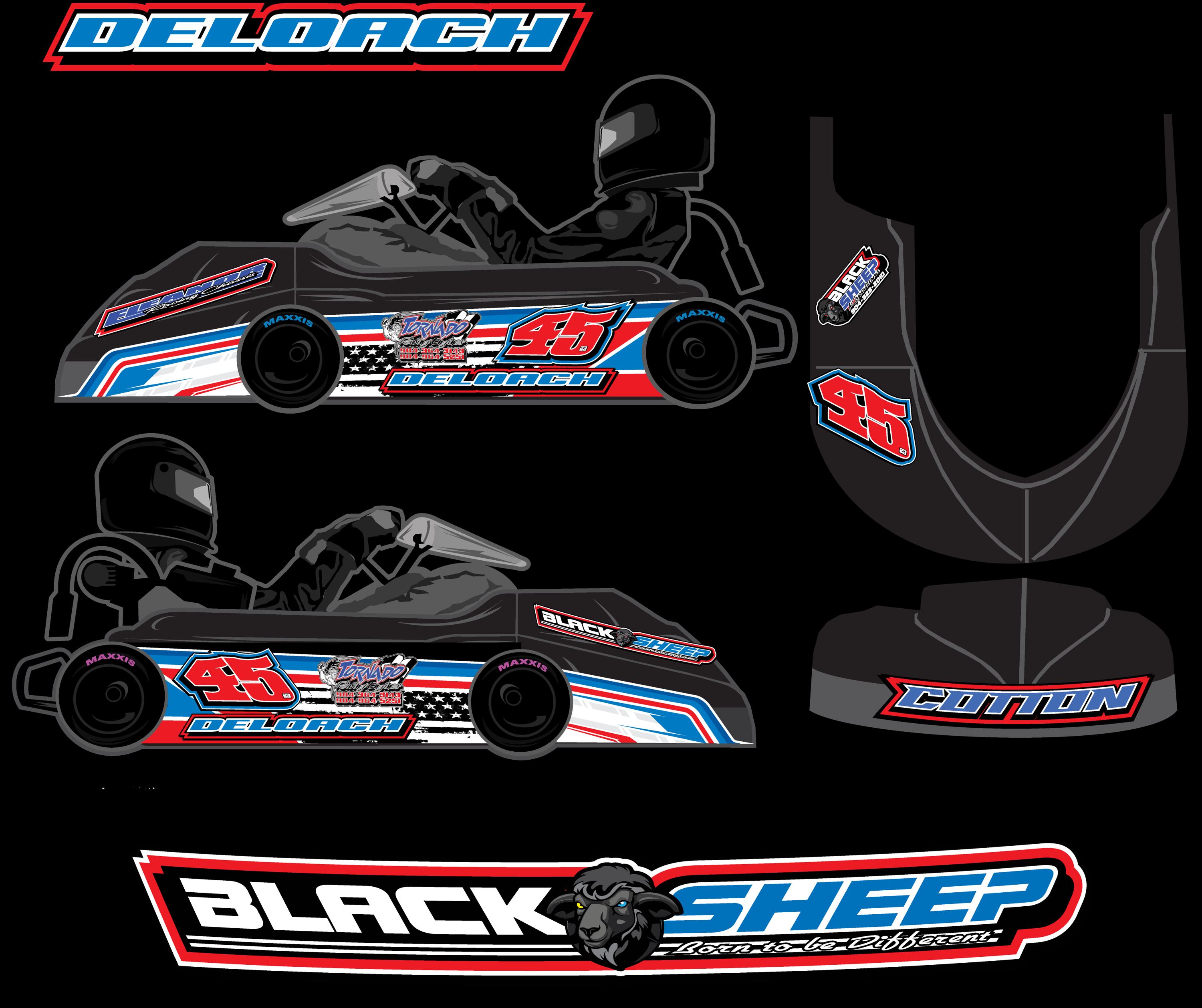 Go Kart Flat Kart Racing Wrap - Etsy