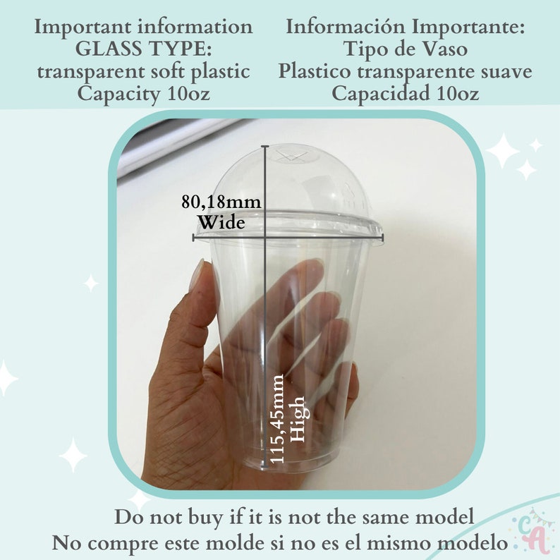 10 OZ Porta Vasos Domo/ Dome Cup Holder 10 Oz/ SVG for Cutting Machine ...