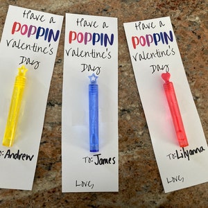 Have a POPPIN Valentine's Day / Bubble Valentine / Kids Valentine ...