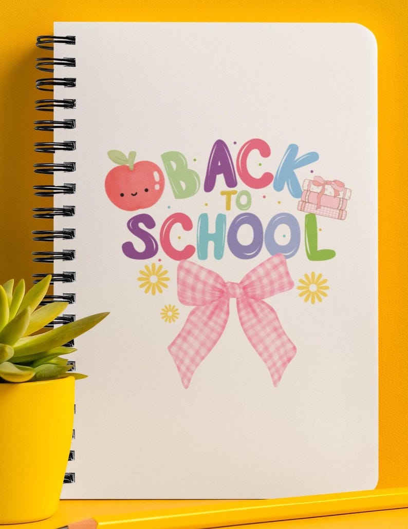 Back to School Coquette PNG Download Digital - Etsy