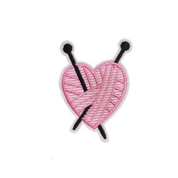 Knitting Patch - Etsy