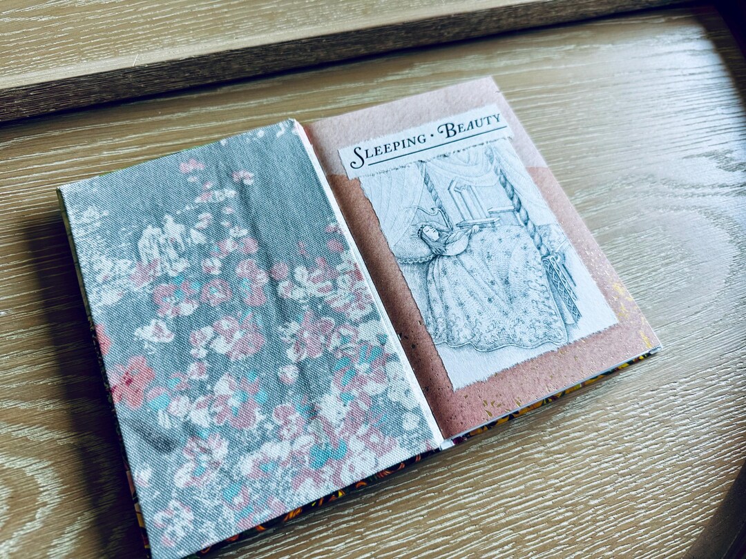 Sleeping Beauty Upcycled Junk Journal: Handbound Book With Salvaged ...