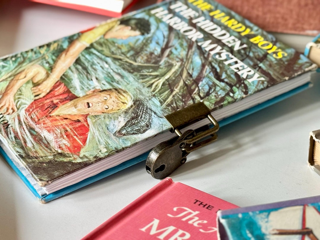 Lockable Secret Diary Made From Old Books | Choose From Plain or Lined ...