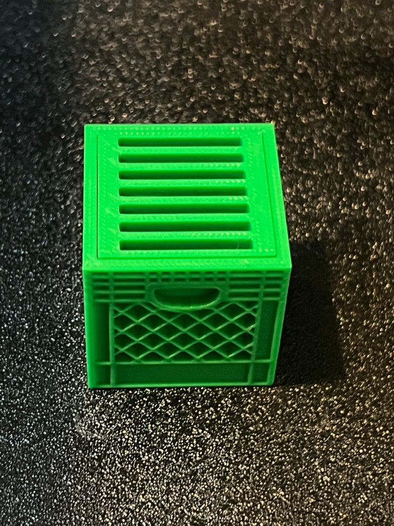 Pocket-sized Mini Crate | 3d-printed Holder for Tiny Treasures - Etsy