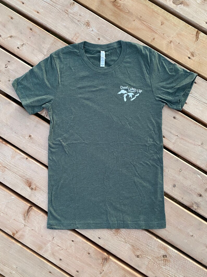 Custom Great Lake Life Tshirt | Spring Summer Colours | Great Lakes ...