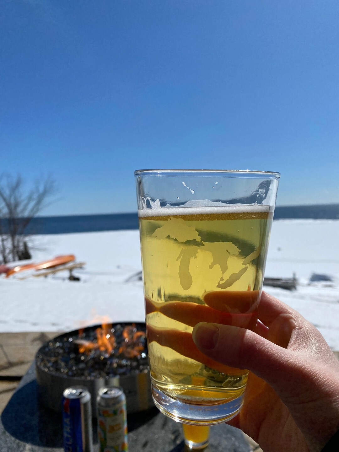 Great Lakes Beer Glasses | Great Lake Life | Huron | Superior | Erie ...