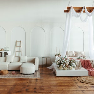 Arch Feature Wall 3D Accent Living Room Bedroom Design - Etsy