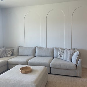 Arch Feature Wall 3D Accent Living Room Bedroom Design - Etsy