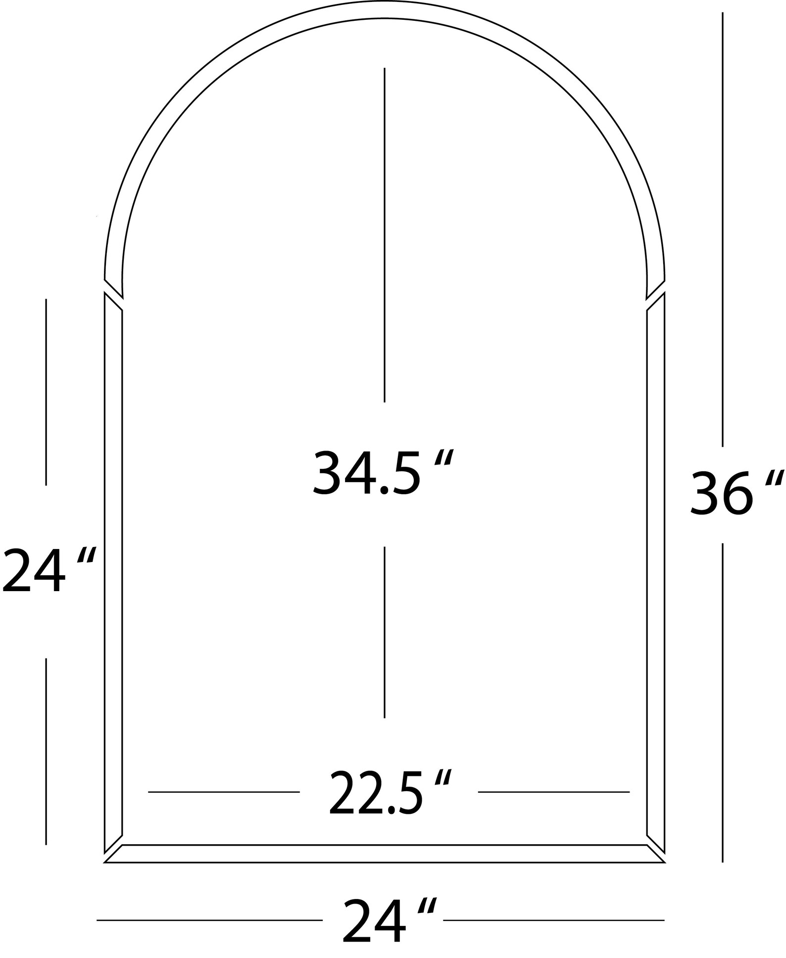 Photo Frame Arch Moulding Feature Wall - Etsy
