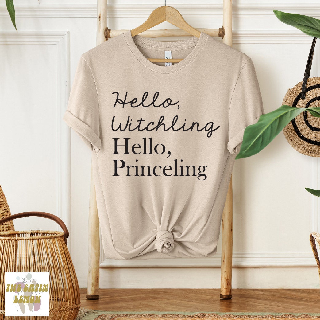 Hello Witchling Hello Princeling Svg Png Jpg / Manon & Dorian / Throne ...
