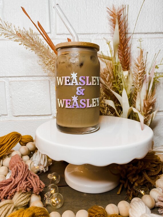 Weasley & Weasley Harry Potter Inspired Coffee Beer Glass - Etsy