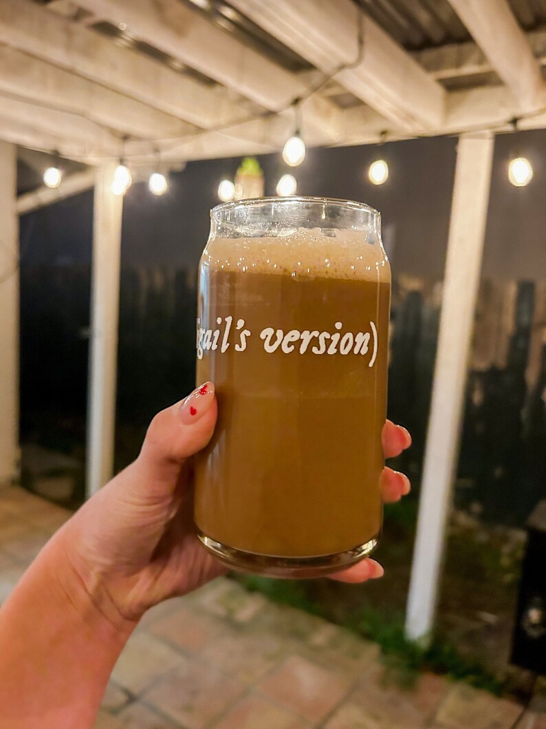 Customizable names Version Taylor Swift Inspired Beer Glass - Etsy