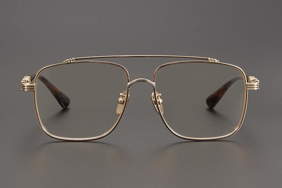 Square Shape Eyeglasses Frame Stylish Eye Wear Large Size - Etsy