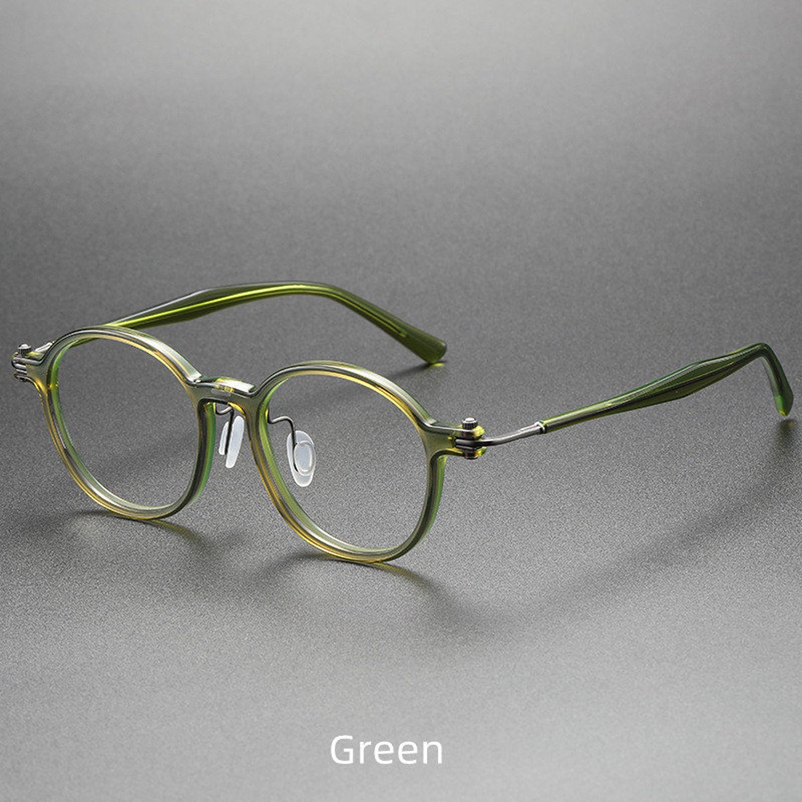 Round Shape Eyeglasses Frame Handmade Spectacle Frame - Etsy