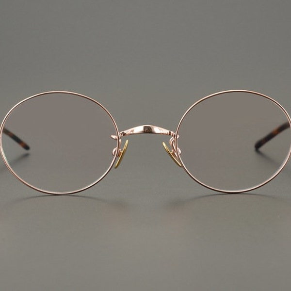 Round Eyeglasses - Etsy