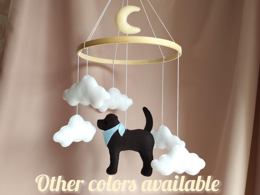 Dog Baby Mobile, Labrador Crib Mobile, Golden Retriever Mobile, Dog ...