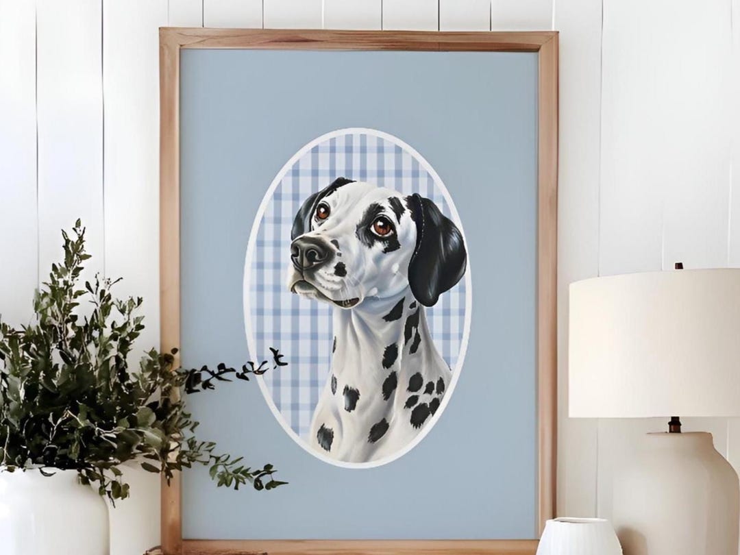 Dalmatian Nursery Print: Dalmatian Boy's Room Decor (digital Download ...
