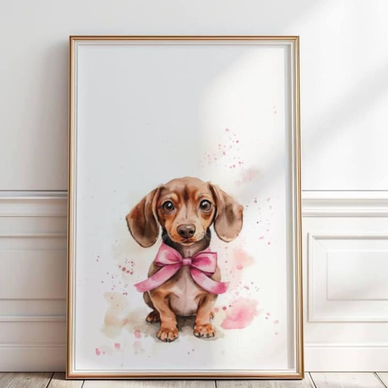 Wiener Dog Art - Etsy