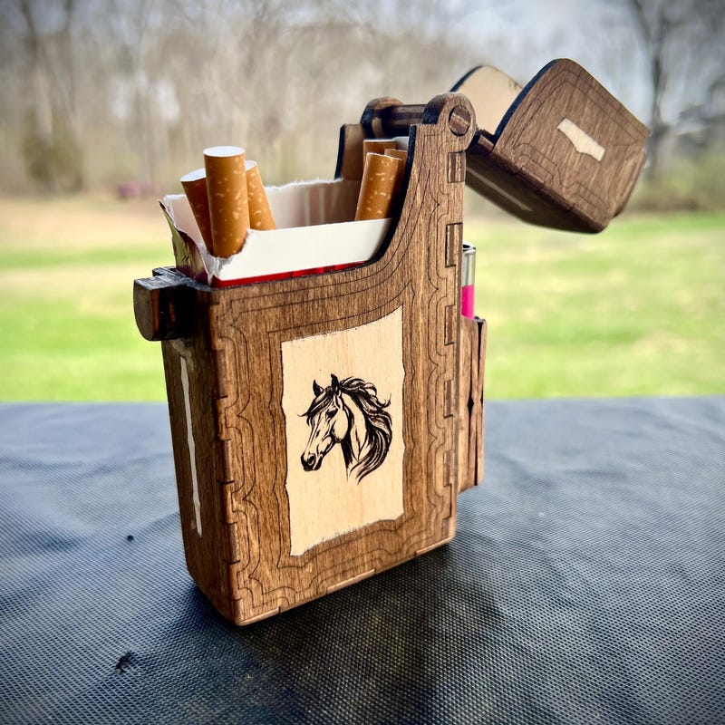 Cigarettes Box Laser - Etsy