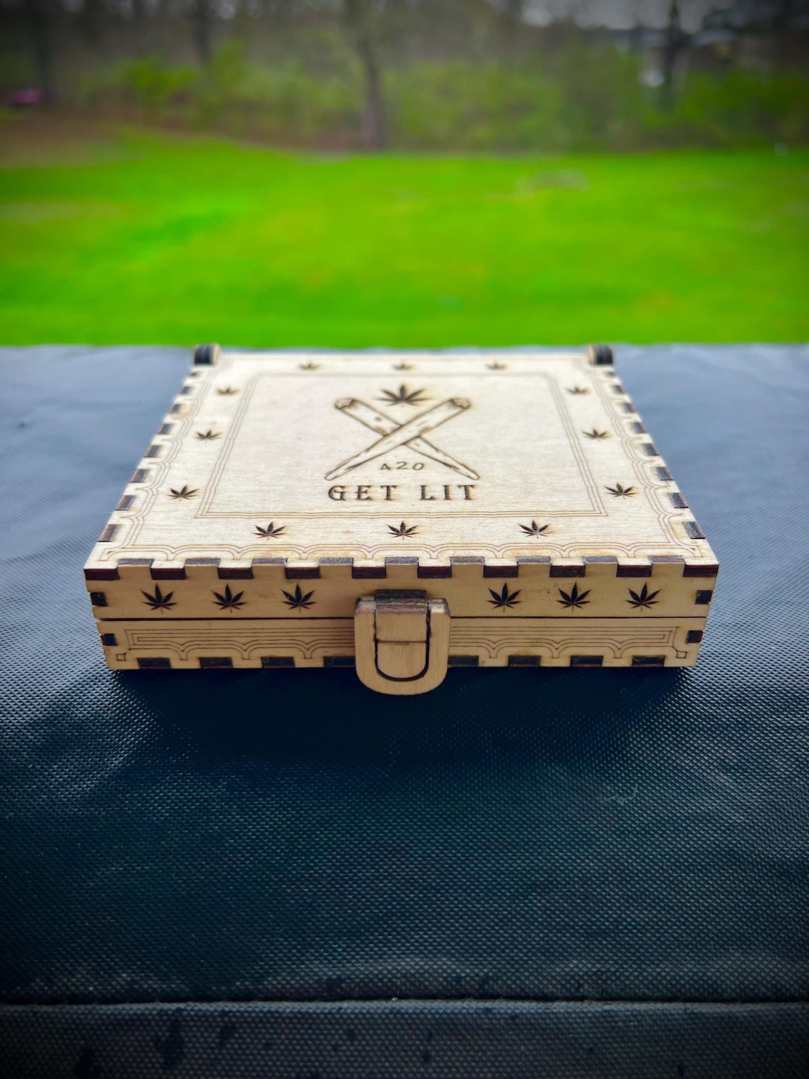 Stash Box | Fully Customizable | Laser Cut File | Lightburn Ready ...
