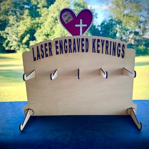 Key Chain Display Can Hold up to 40+ Keychains - Etsy