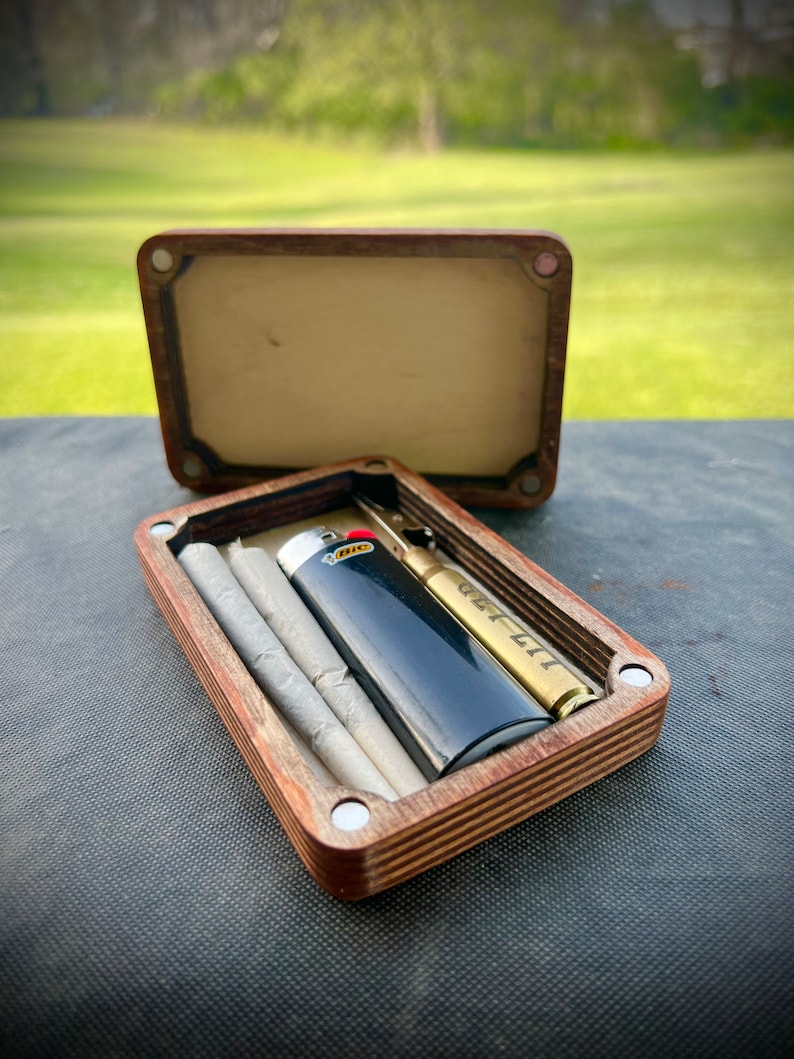 Magnetic Stash Box | Fully Customizable | Laser Cut File | Lightburn ...