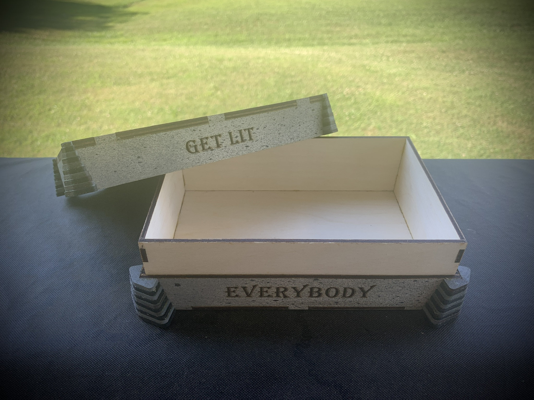 Original Pot Leaf Stash Box Laser Cut File - Etsy