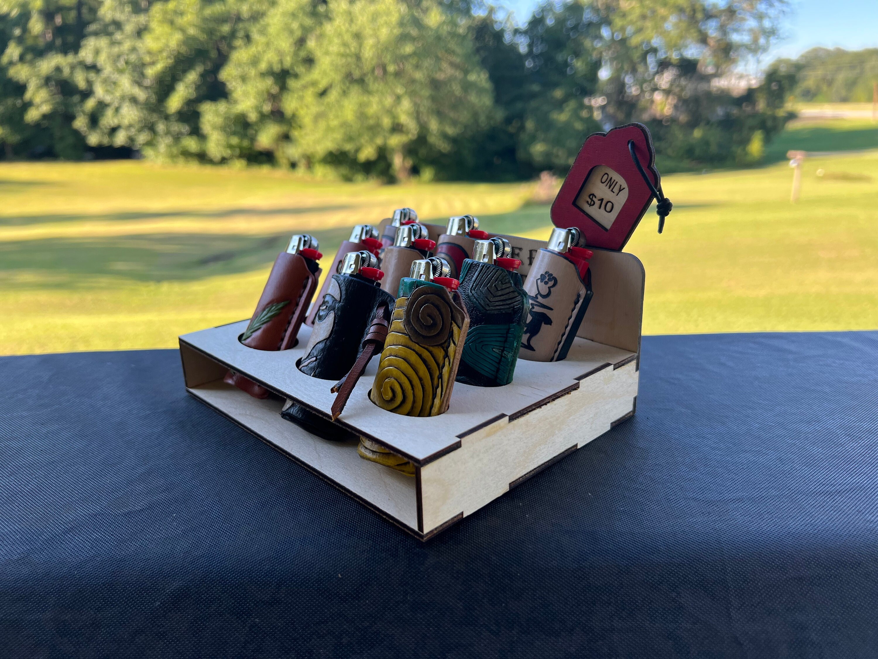 Original Small and Large Bic Lighter Case Display Laser Cut - Etsy