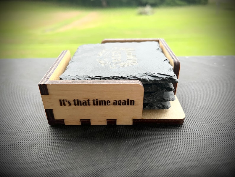 Laser Cut File Coaster Holders SVG Digital Download - Etsy