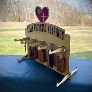 Key Chain Display Can Hold up to 40+ Keychains - Etsy