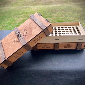 Ammo Crate Box 357mag Original Laser Cut File SVG. Instant Download - Etsy
