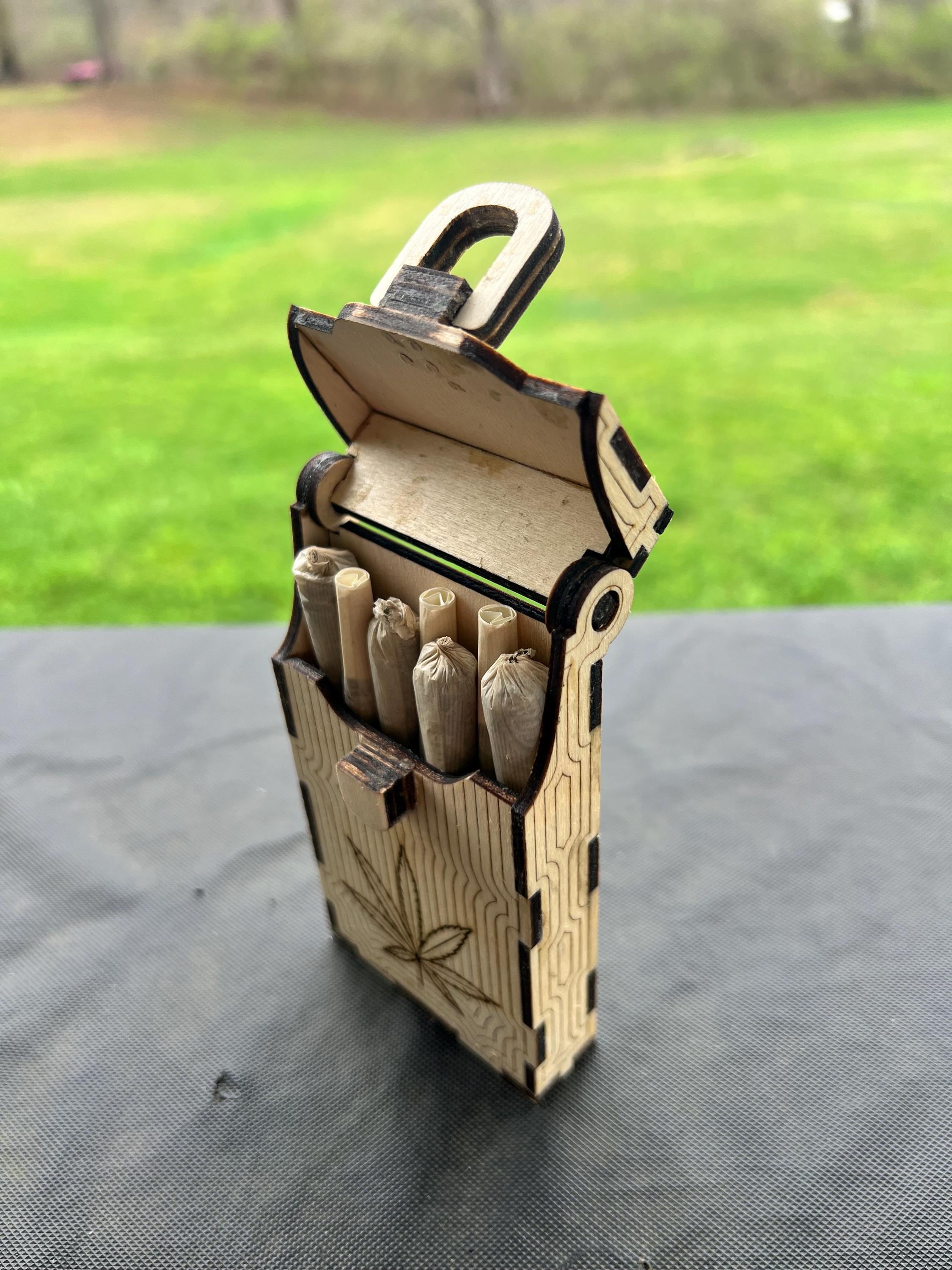 Stash Box | Fully Customizable | Laser Cut File | Lightburn Ready ...