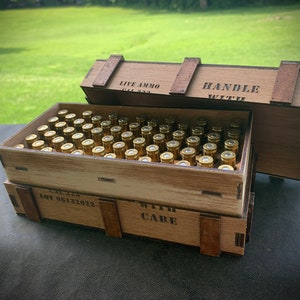 Ammo Crate Box 223/556 Original Laser Cut File SVG. Instant Download ...
