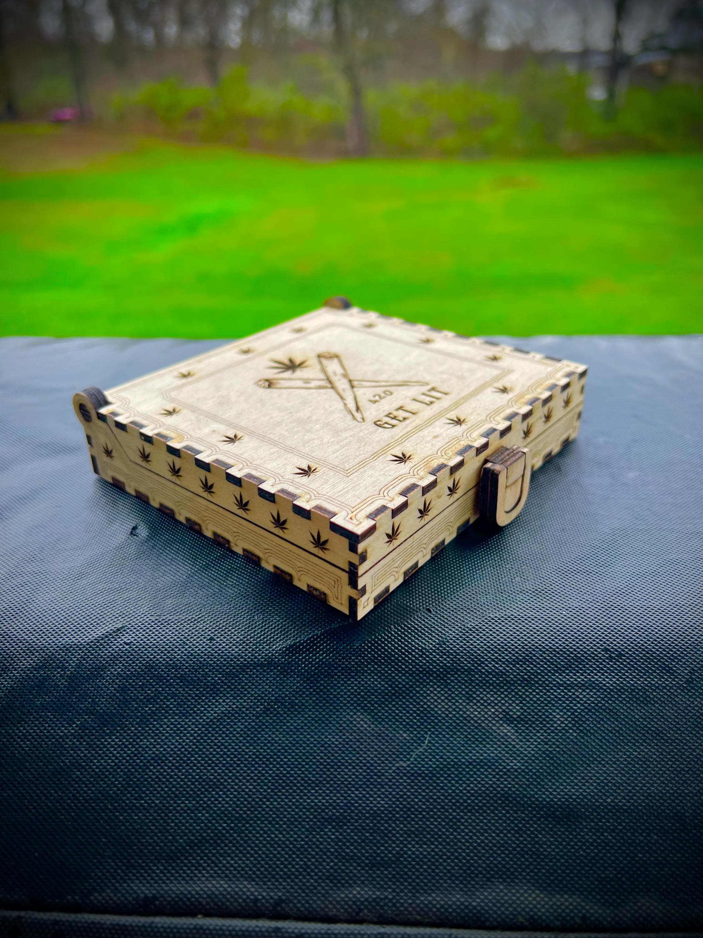 Stash Box | Fully Customizable | Laser Cut File | Lightburn Ready ...