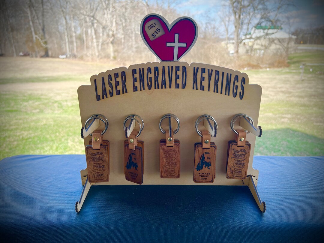 Key Chain Display Can Hold up to 40+ Keychains - Etsy