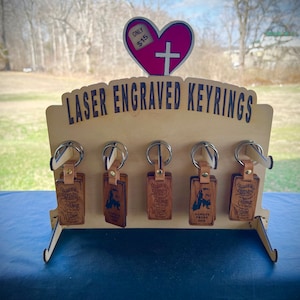 Key Chain Display Can Hold up to 40+ Keychains - Etsy