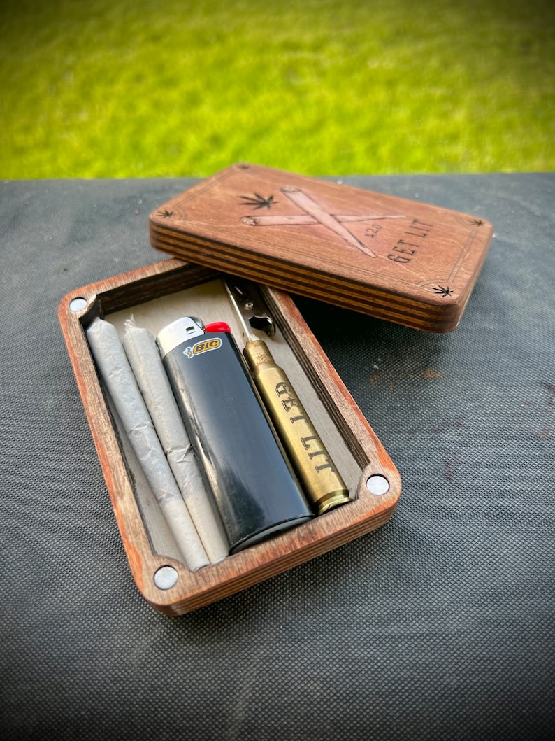 Magnetic Stash Box | Fully Customizable | Laser Cut File | Lightburn ...